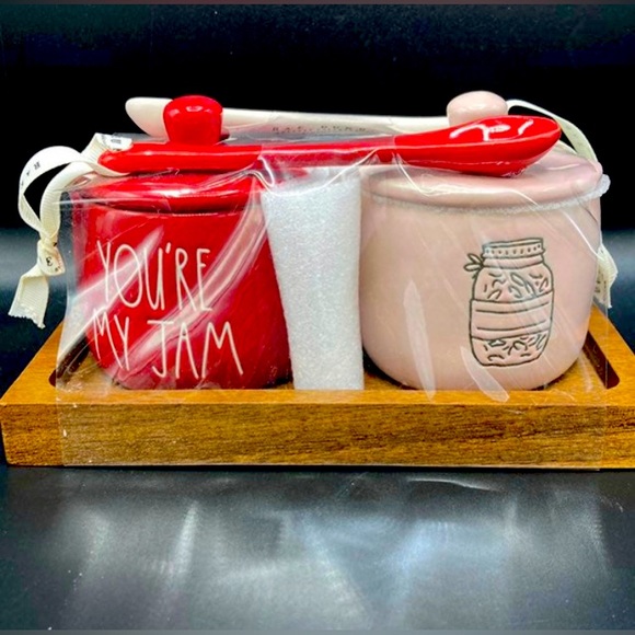 Rae Dunn | Kitchen | Rae Dunn Youre My Jam Covered Jar Spoon Set | Poshmark
